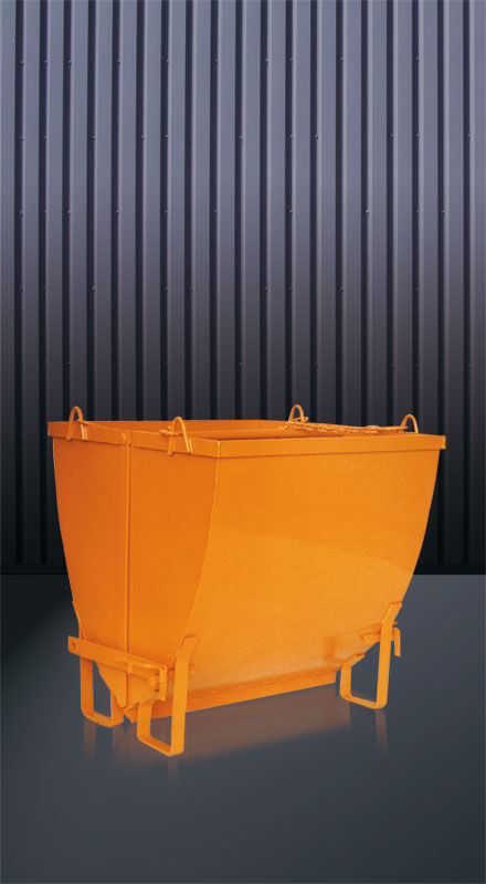 Metal self-discharging boat skip - 1043 series - Eichinger Equipement ...
