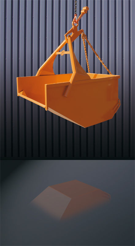 Metal self-discharging boat skip - 1044 series - Eichinger Equipement ...