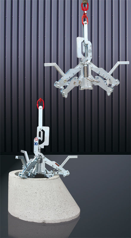 Concrete manhole clamp - 1067 - Eichinger Equipement