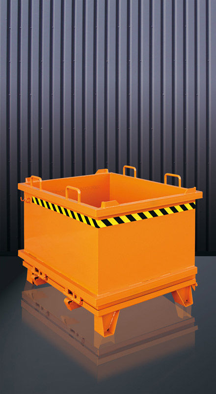 Steel waste container - 2032 series - Eichinger Equipement - for urban ...