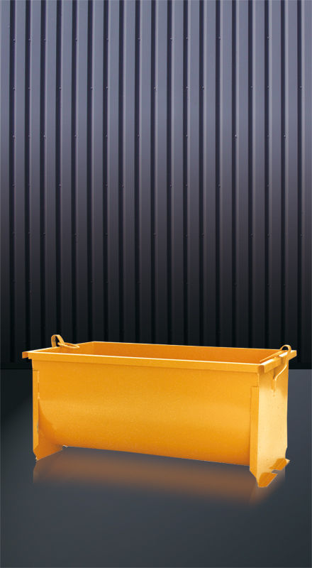 Steel waste container - 1226 series - Eichinger Equipement - for urban ...