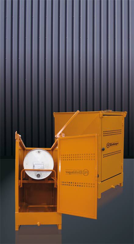 Skip-washing platform containment bund - 3030 series - Eichinger ...