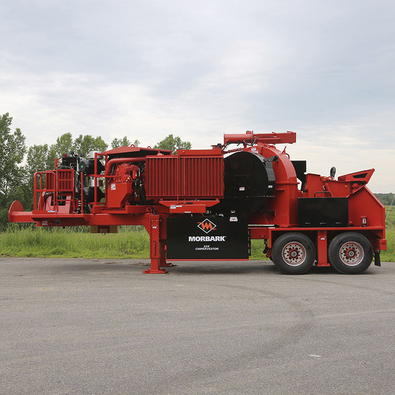 Trailer-mount wood chipper - 23X - Morbark, Inc.