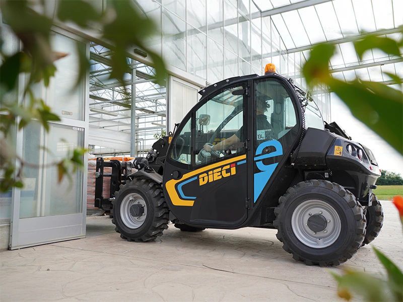 Electric telehandler - e-Smart - DIECI S.r.l. - compact / high-performance