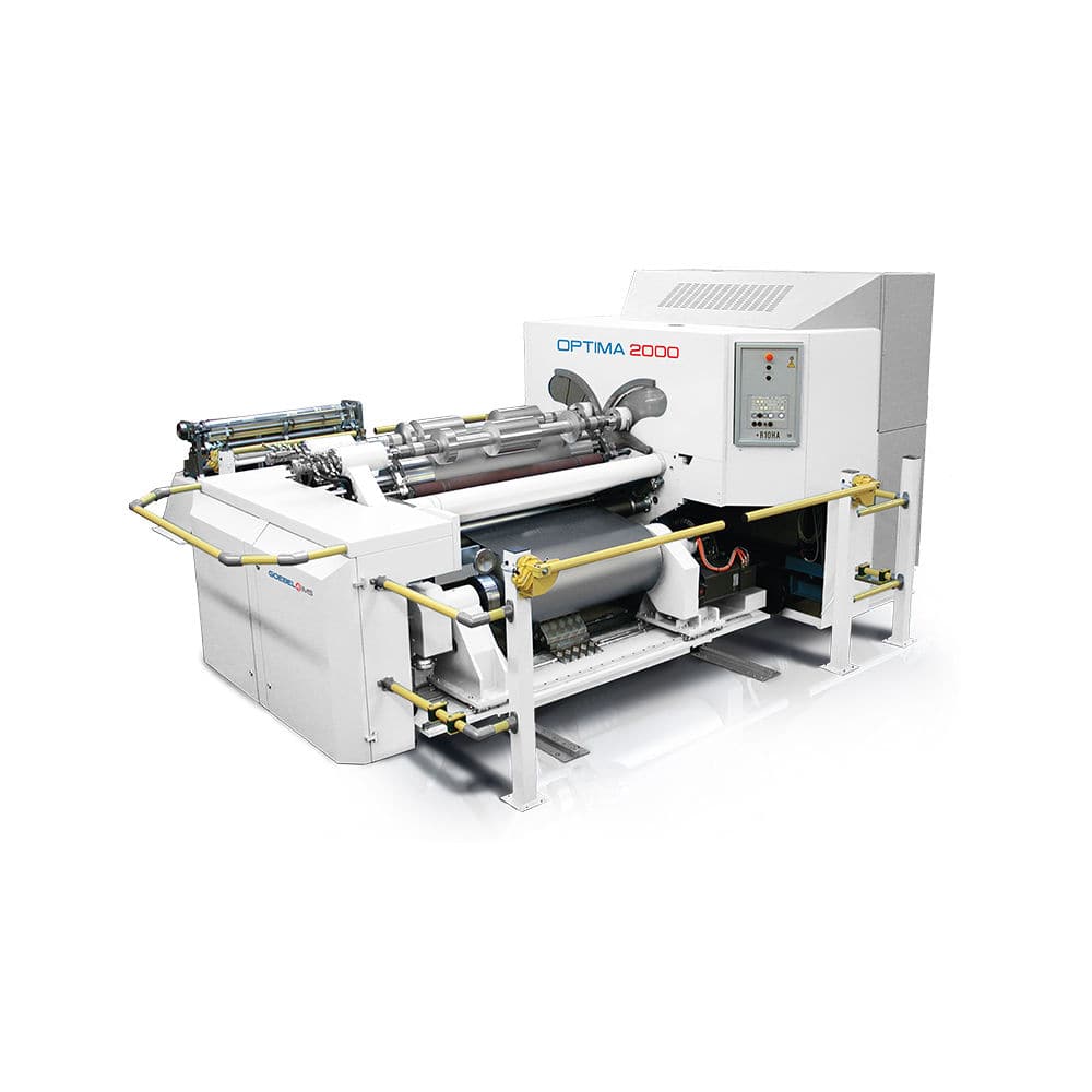 Paper slitter-rewinder - OPTIMA 2000 - GOEBEL IMS - for plastic films ...