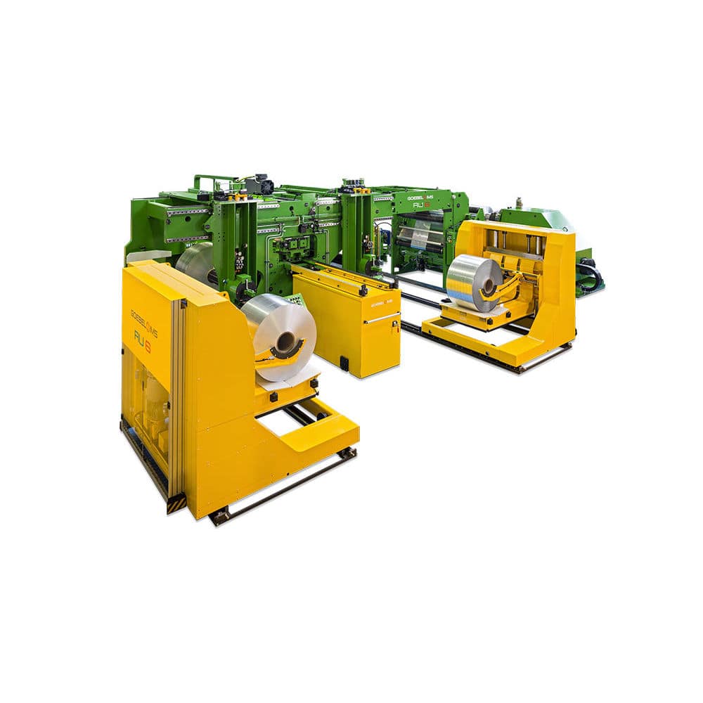 Aluminum foil slitter-rewinder - RU 6 - GOEBEL IMS - automatic