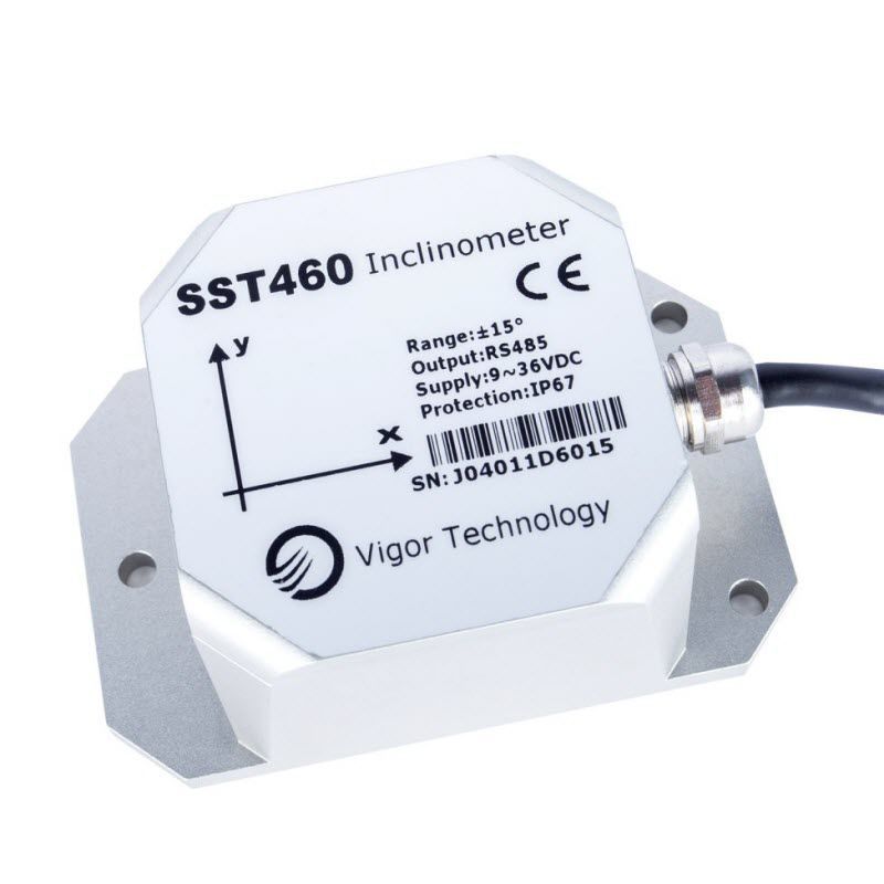 2-axis inclinometer - SST400 - Shanghai Vigor Technology Development Co ...