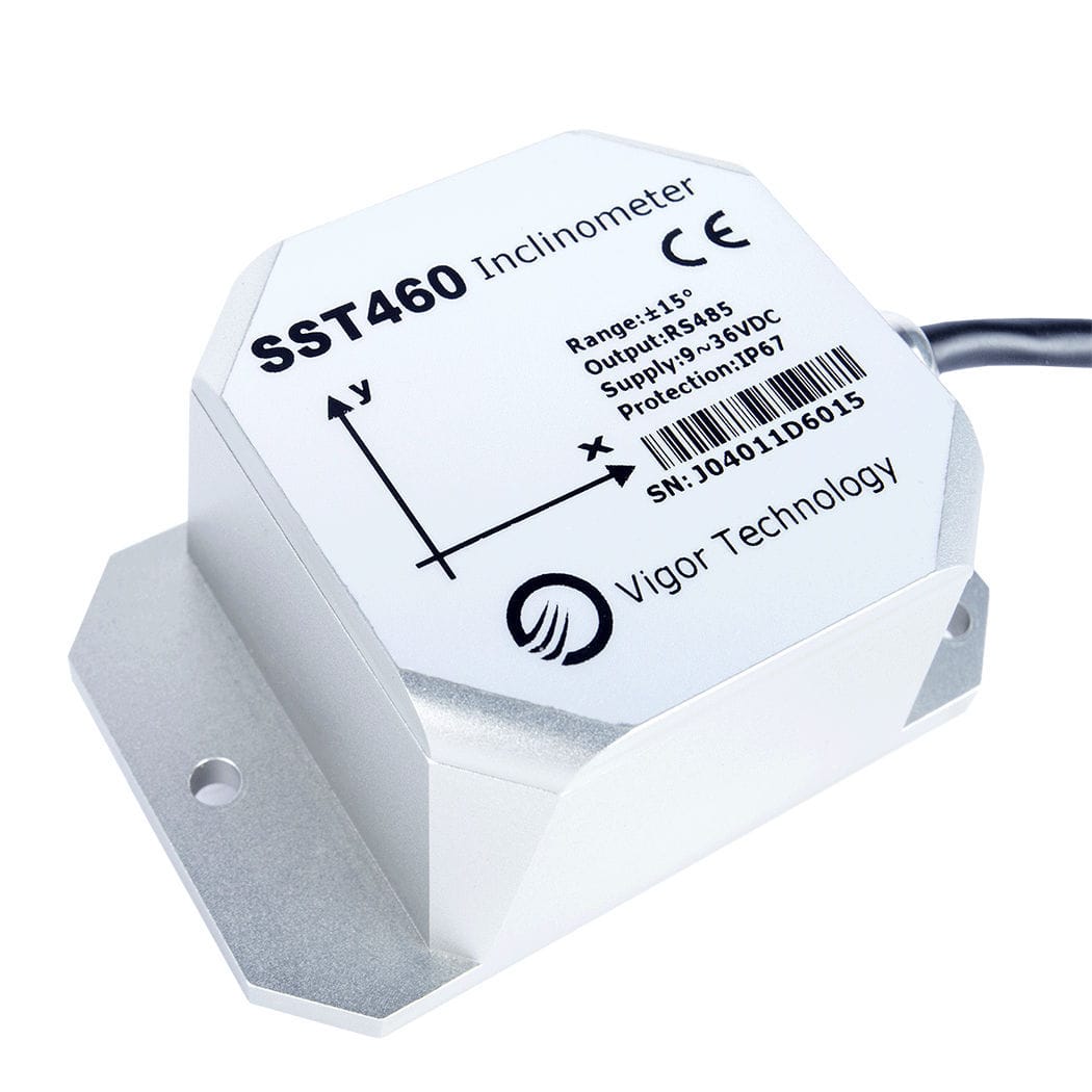 Multi-axis inclinometer - SST400 - Shanghai Vigor Technology Development Co., Ltd. - RS-485 ...