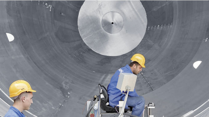 Cone-bottom silo - Panel-Tec - Zeppelin Silos & Systems - welded