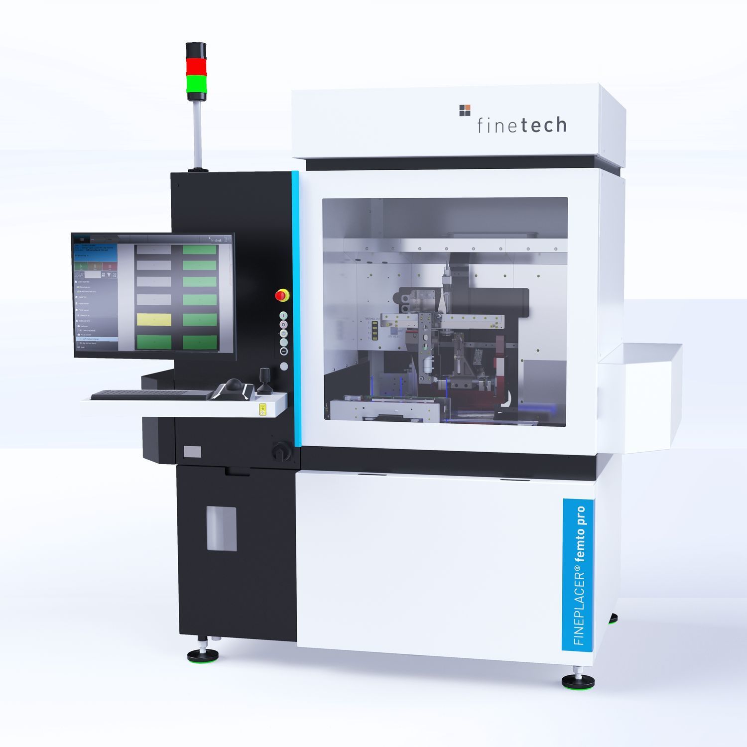 Flip-chip die bonder - FINEPLACER® femto pro - Finetech - epoxy / for ...