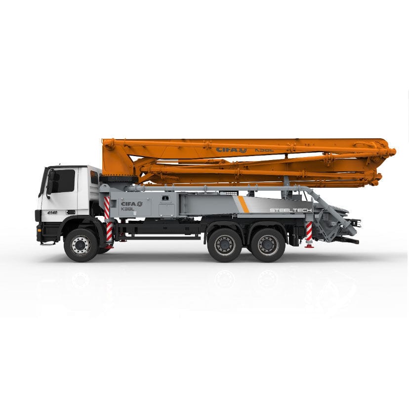 Construction truck-mounted concrete pump - K42L - CIFA S.p.A