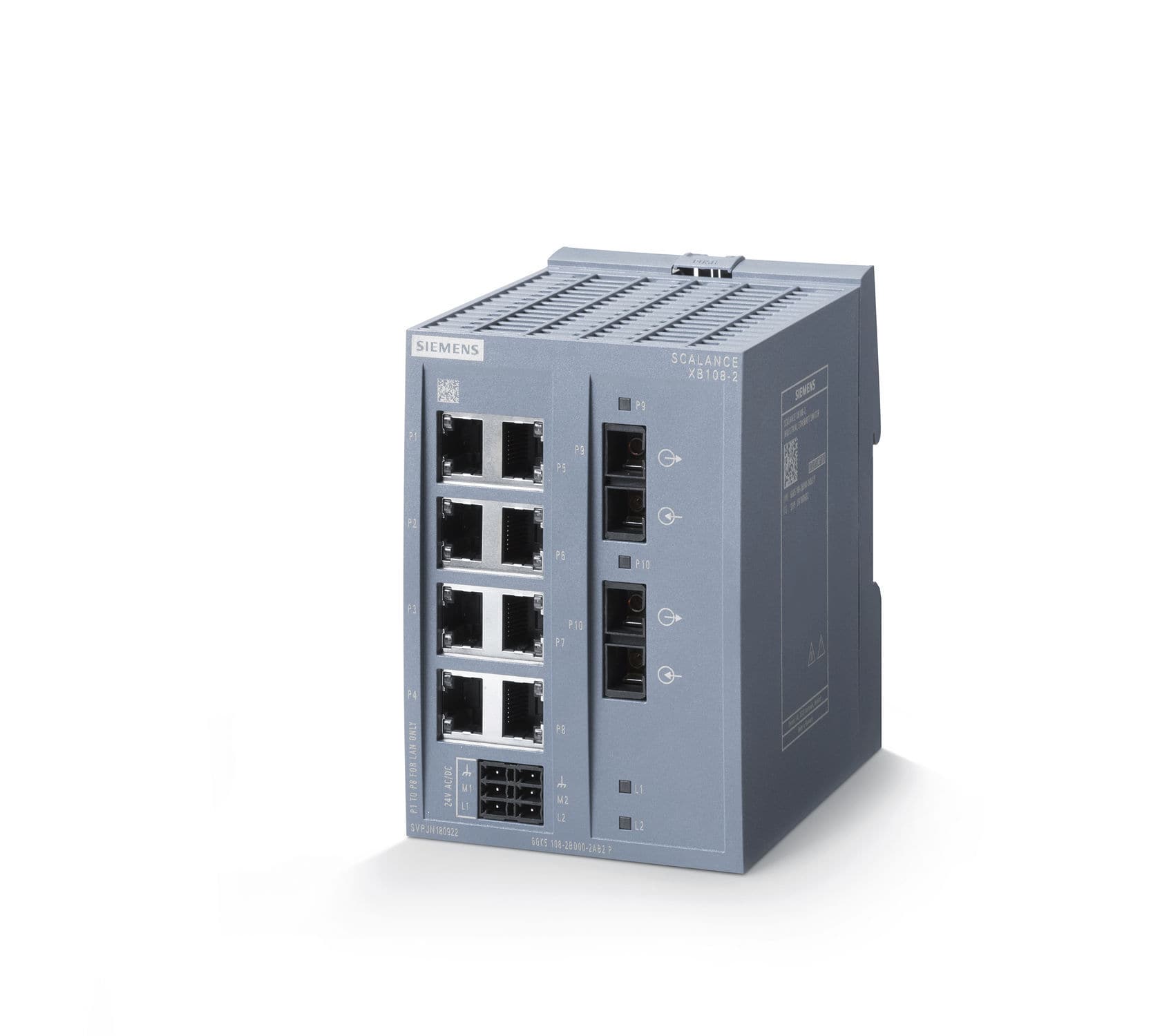 Unmanaged ethernet switch - SCALANCE XB108-2 - Siemens Industrial ...