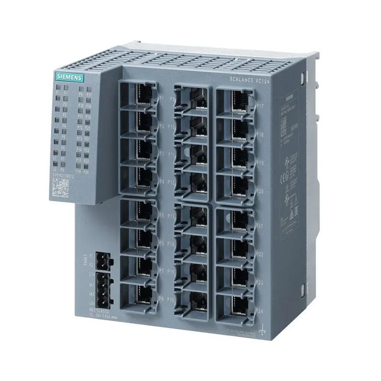 Media converter network switch - SCALANCE X-100 series - SIEMENS ...