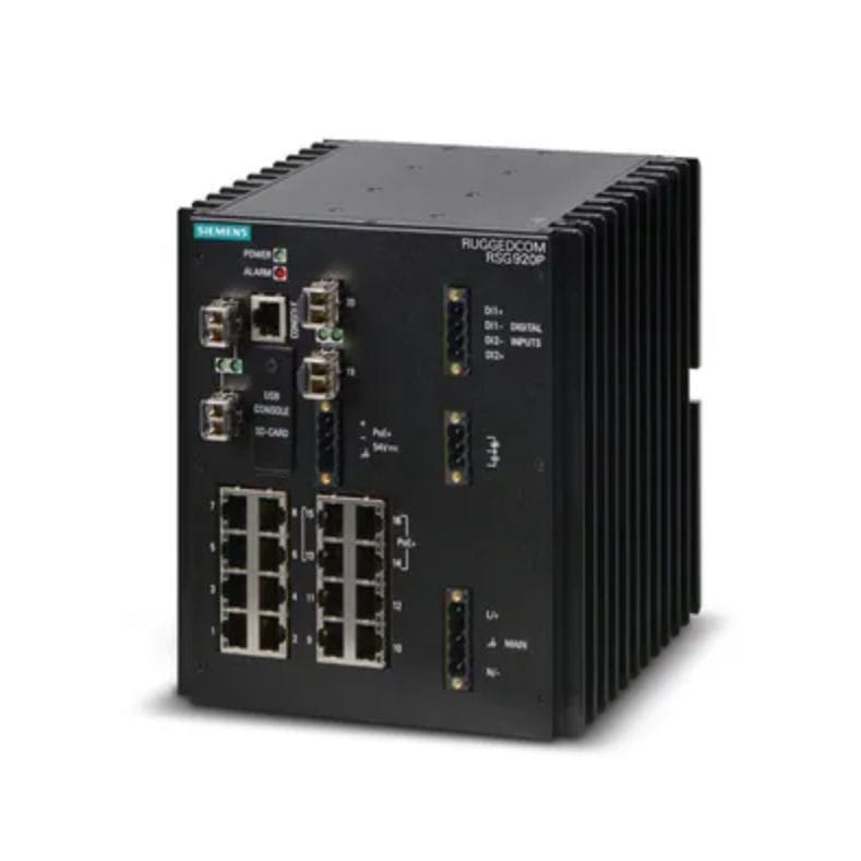 Managed ethernet switch - RUGGEDCOM RSG920P - SIEMENS Industrial ...