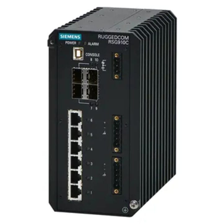 Managed ethernet switch - RUGGEDCOM RSG910C - SIEMENS Industrial ...