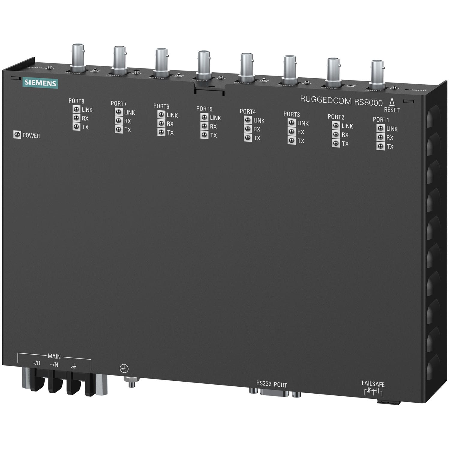 Managed ethernet switch - RUGGEDCOM RS8000 - SIEMENS Industrial ...