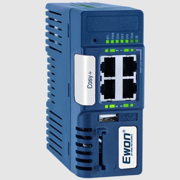 Industrial gateway - Ewon Cosy+ ETH - Ewon - security / Ethernet / TCP