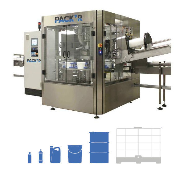 Automatic filler-capper - PULSA-S - PACK'R - weight / bucket / for bottles