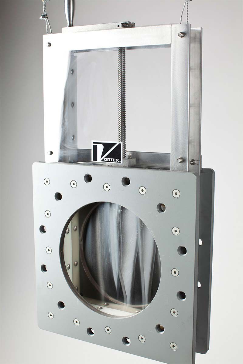 Gate valve - M series - Vortex Global - shut-off / for materials ...