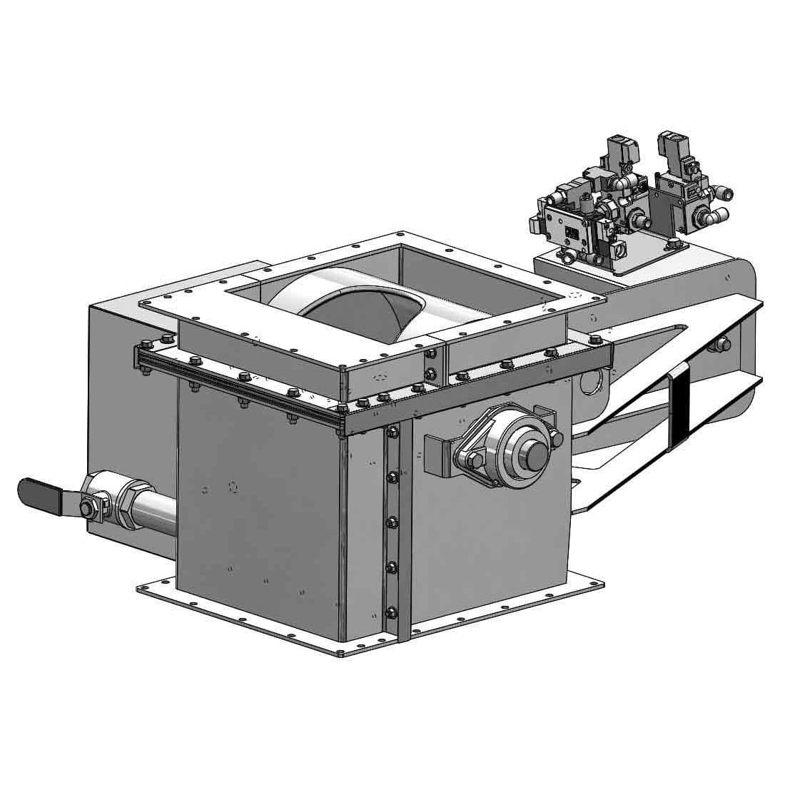 Slide valve - Vortex® Aero-Slide™ - Vortex Global - shut-off / for bulk ...