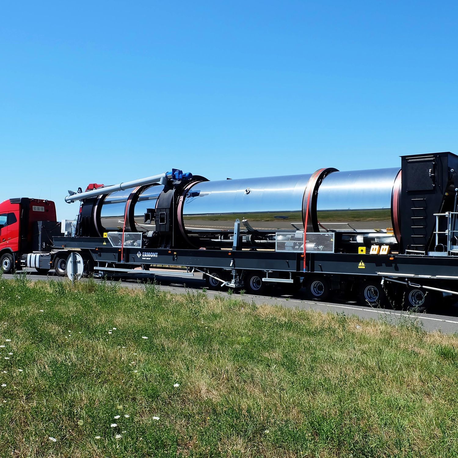 Continuous asphalt plant - RF400 HIGHWAY - ERMONT SAS - counterflow