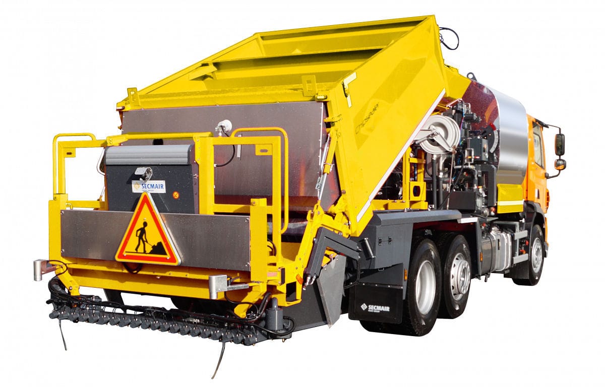 Binder sprayer chip spreader - CHIPSEALER A - SECMAIR