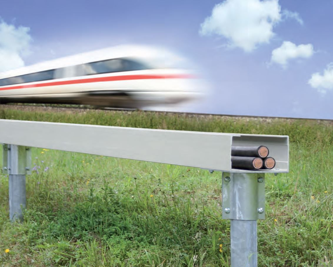 Self-supporting cable troughing system - SP - Ebo Systems SAS