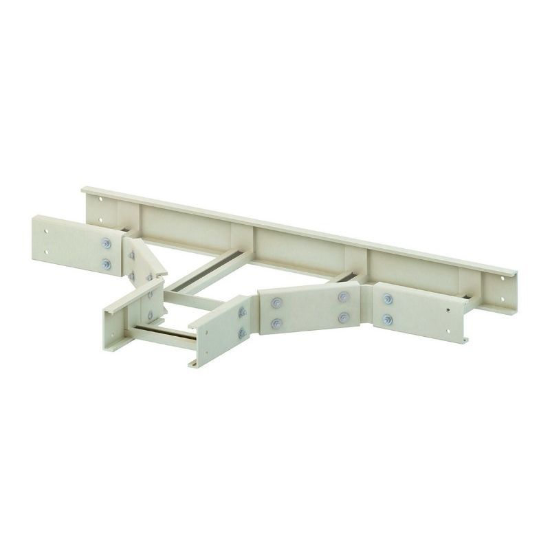 T-shaped cable ladder connector - ULLTE series - Ebo Systems SAS - GRP