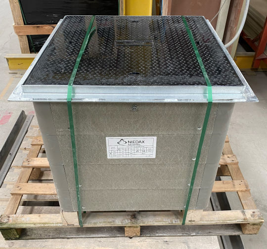 Underground junction box - CT S1 series - Ebo Systems SAS - FRP / for ...