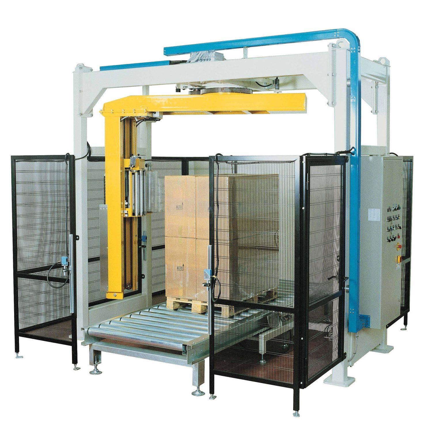 Automatic stretch wrapper - 120 - Tosa - rotary arm / pallet / stretch film