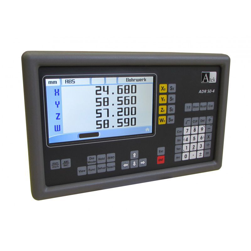 LCD display - ADR 50 - ATEK SENSOR TECHNOLOGIE - color / relative ...