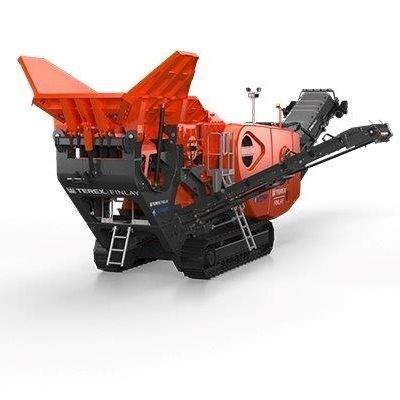 Jaw crusher - J-1280 Hybrid - TEREX Mobile Processing Equipment ...