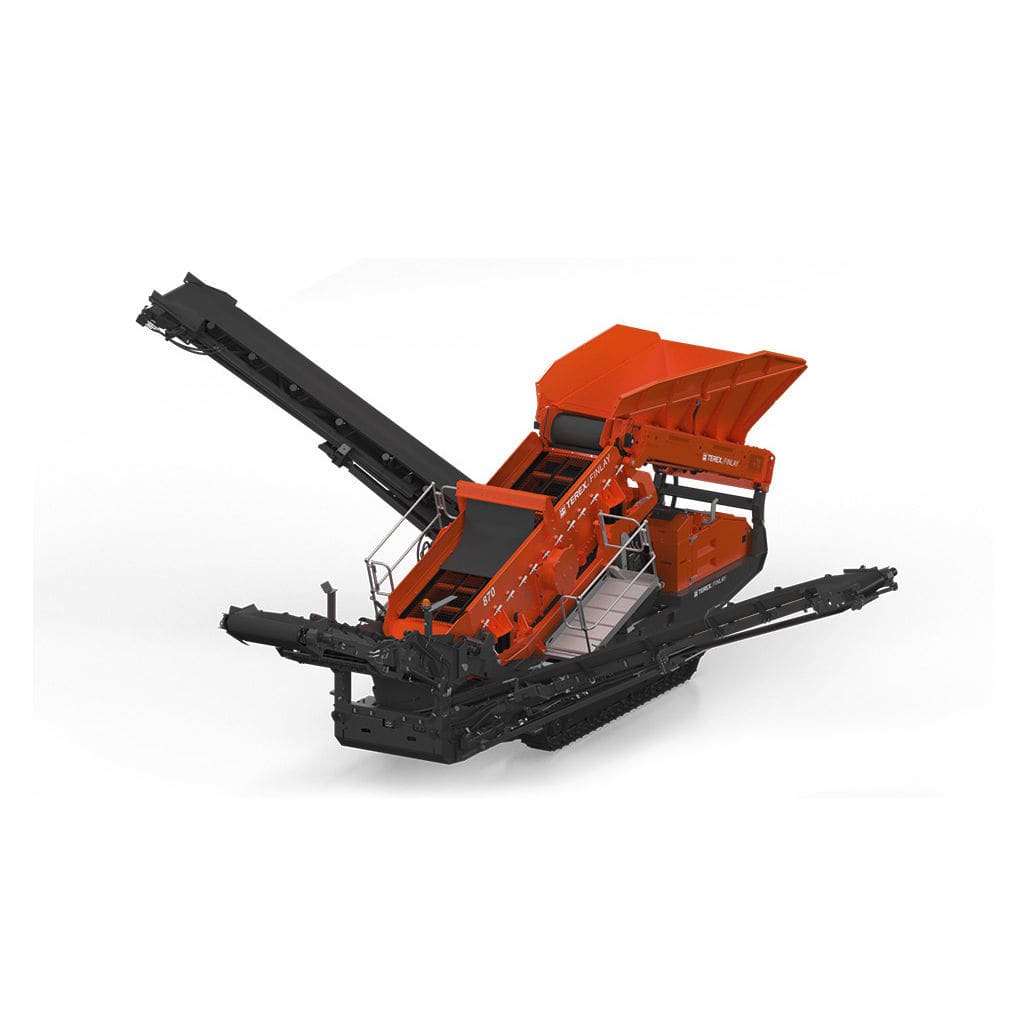Construction screening machine - 870 - TEREX Mobile Processing ...