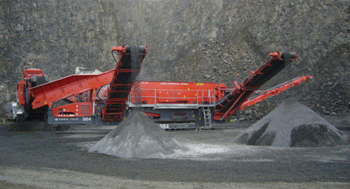 Mining screening unit - 984 - TEREX Mobile Processing Equipment - for ...