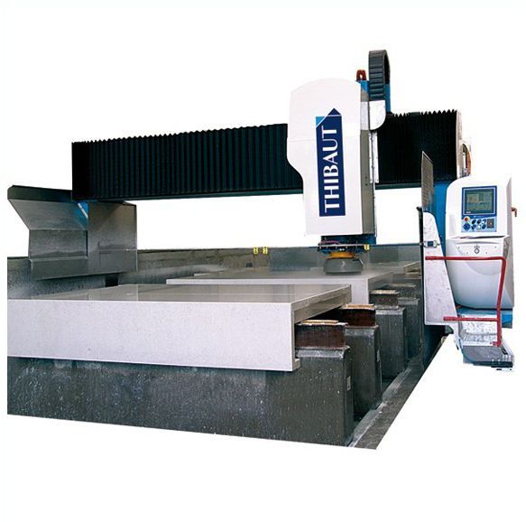 Flat part polishing machine - T558 - THIBAUT - for concrete / automatic ...