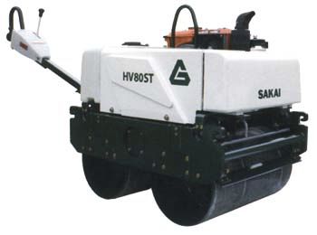 Duplex road roller - 760 kg (1 675 lbs) | HV80 - SAKAI HEAVY INDUSTRIES ...