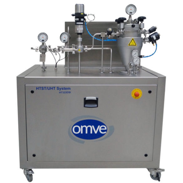 Pilot sterilizer - HT323 - OMVE Lab & Pilot Equipment - steam / UHT