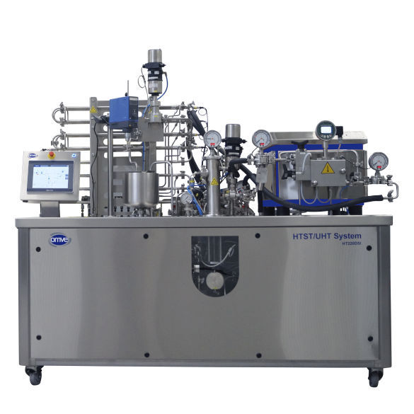 Continuous pasteurizer and sterilizer - HT220DSI - OMVE Lab & Pilot ...
