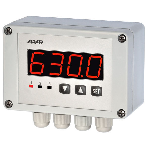 Temperature controller with LED display - AR630 - APLISENS S.A. - PID ...