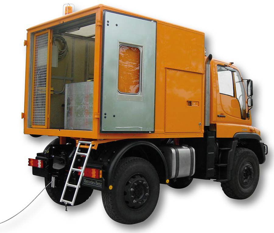 Hydraulic winch - KE-SP 3030 Unimog - Jakob Thaler GmbH - wire rope ...