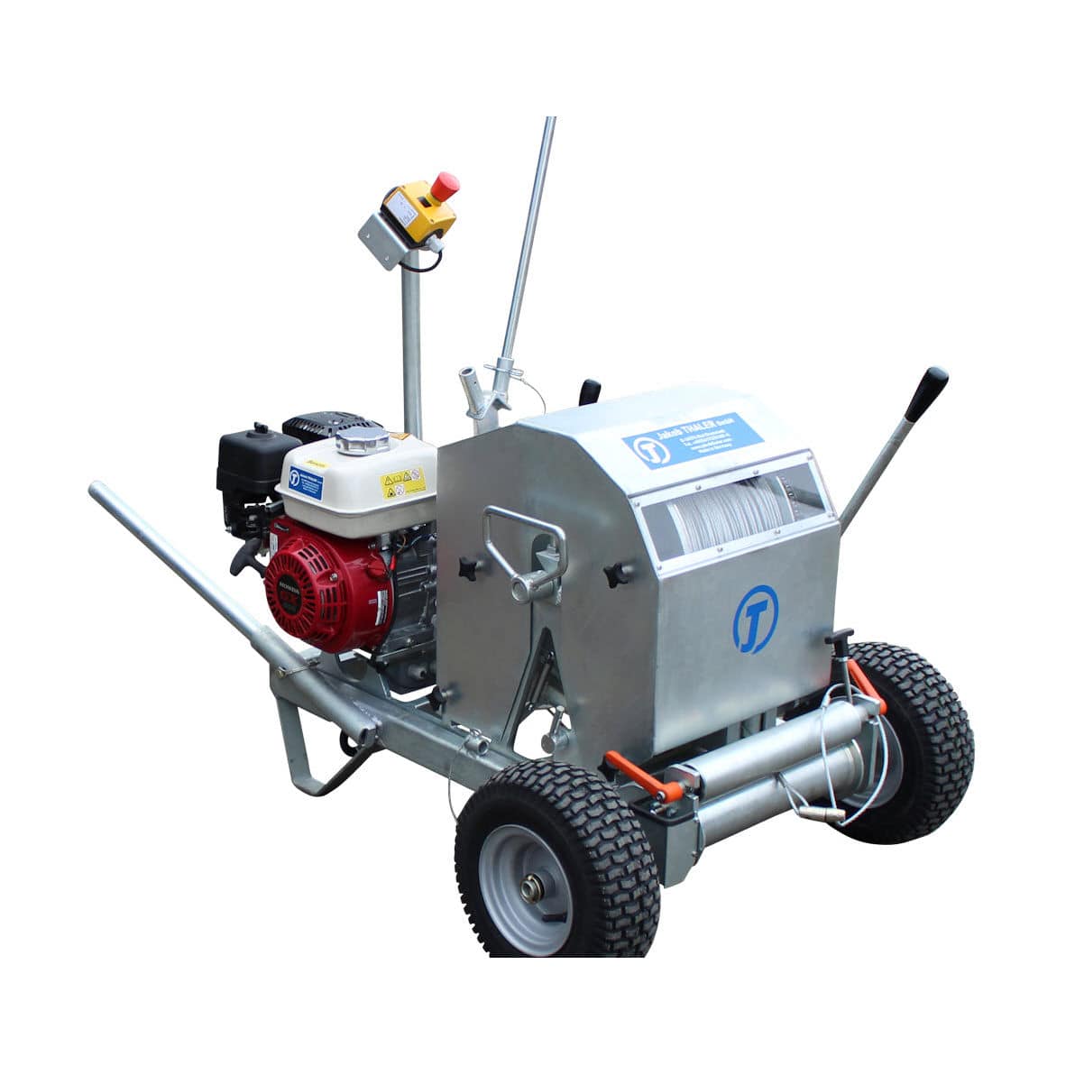 Auxiliary winch - Jakob Thaler GmbH - mechanical / rope / traction