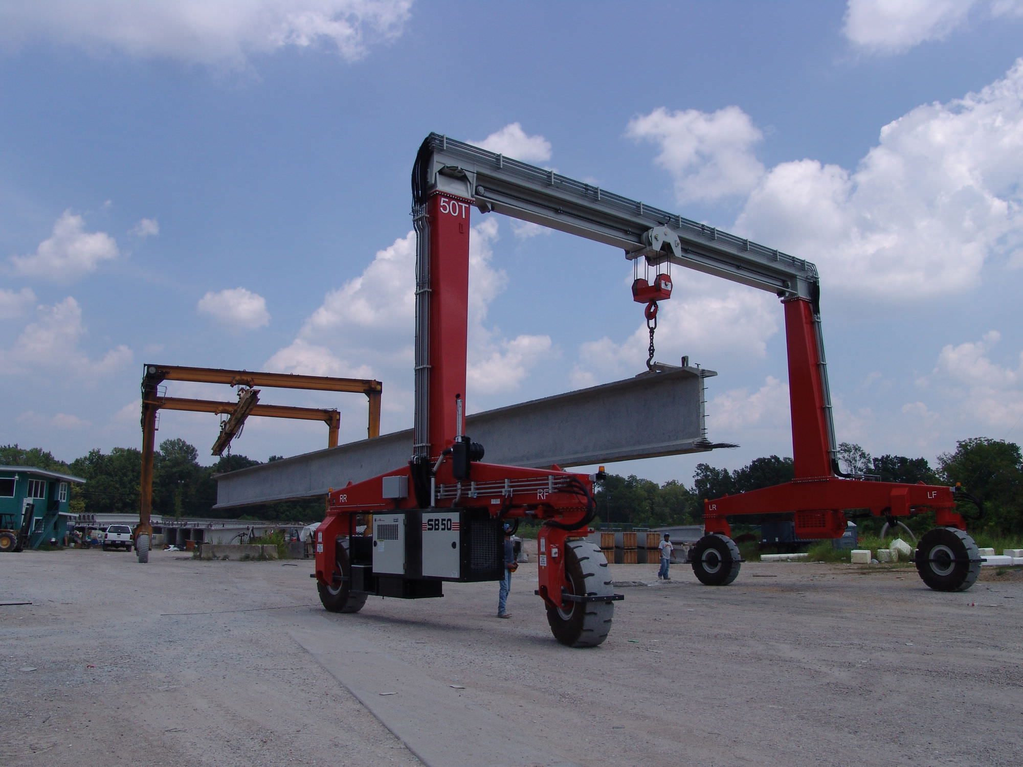Rubber-tired gantry crane - SB series - Shuttlelift