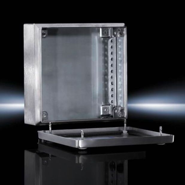 Terminal enclosure - KL series - RITTAL - rectangular / stainless steel ...