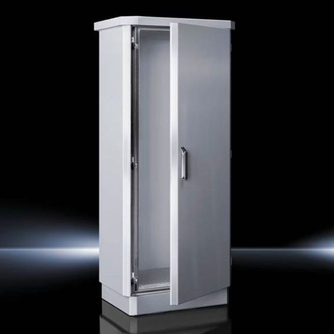 Outdoor electric cabinet - CS Toptec - RITTAL - floor-mounted / with door