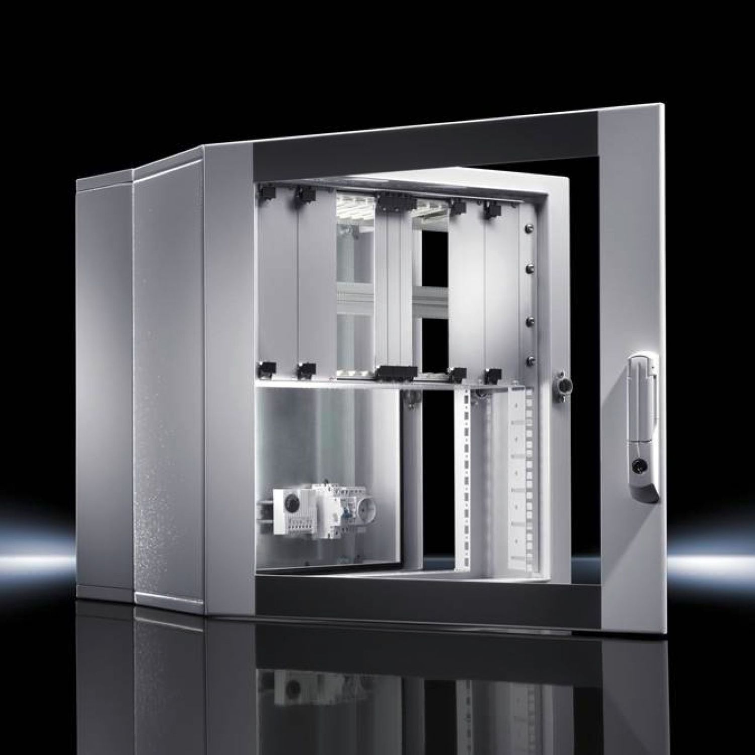 Wall-mount enclosure - EL series - RITTAL - rectangular / sheet steel ...