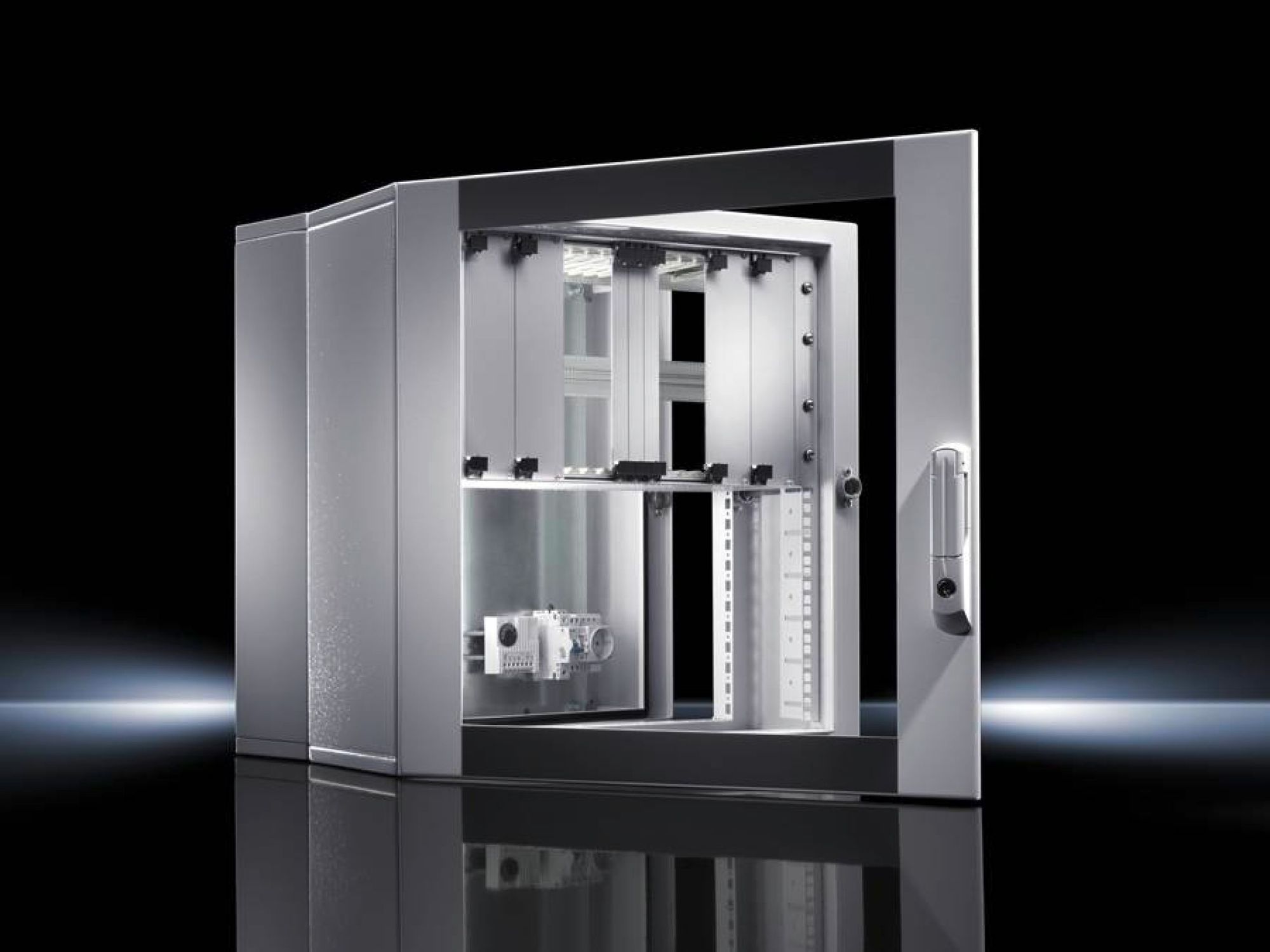 Wall-mount enclosure - EL series - RITTAL - compact / 19" rack ...