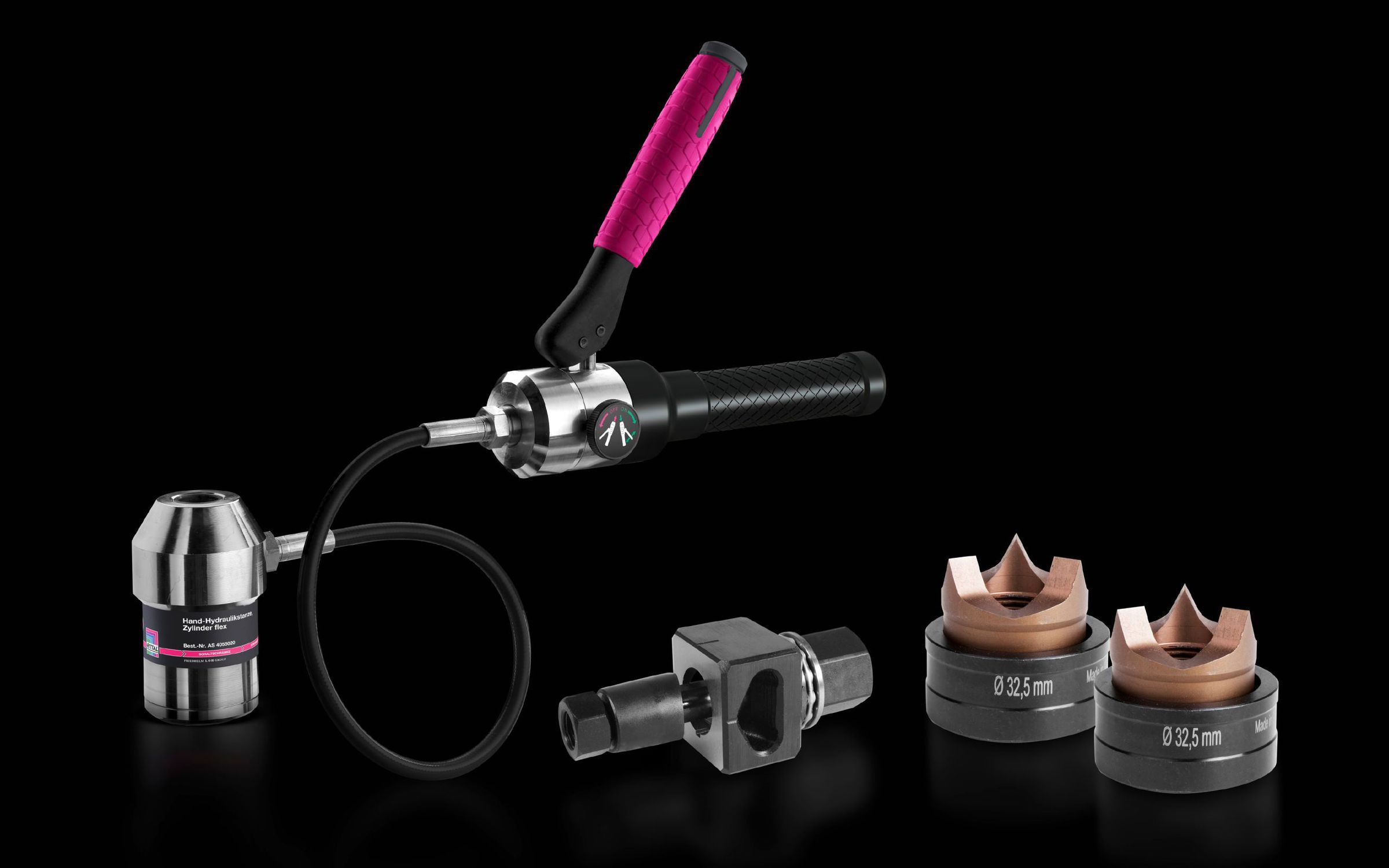 Hydraulic punching tool - Hole punching tools - RITTAL