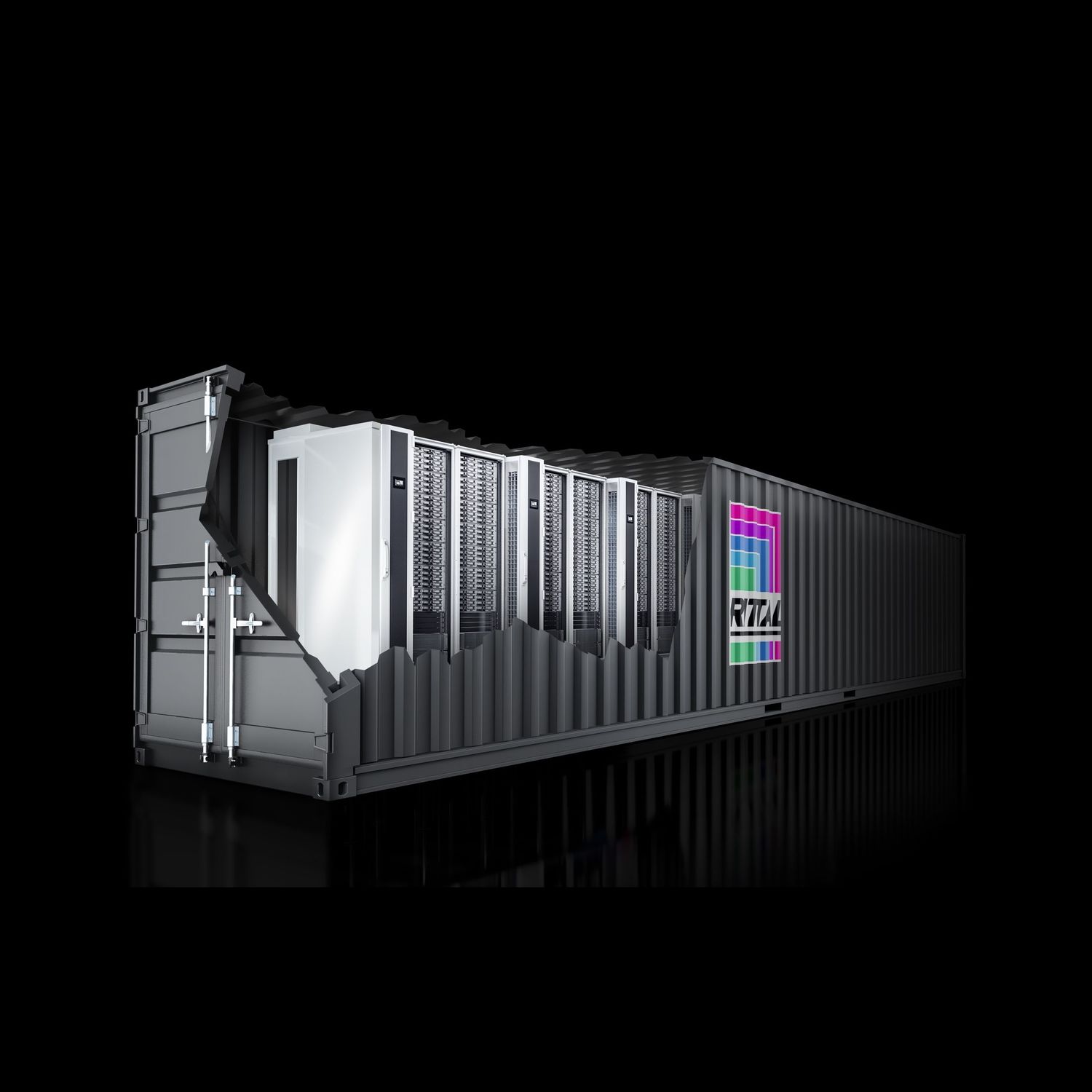 Containerized data center - RiMatrix Data Centre Container RDC - RITTAL ...