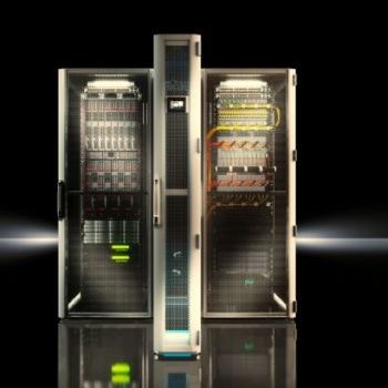 Air cooler - LCP DX Inline - RITTAL - water / data center / for cabinets