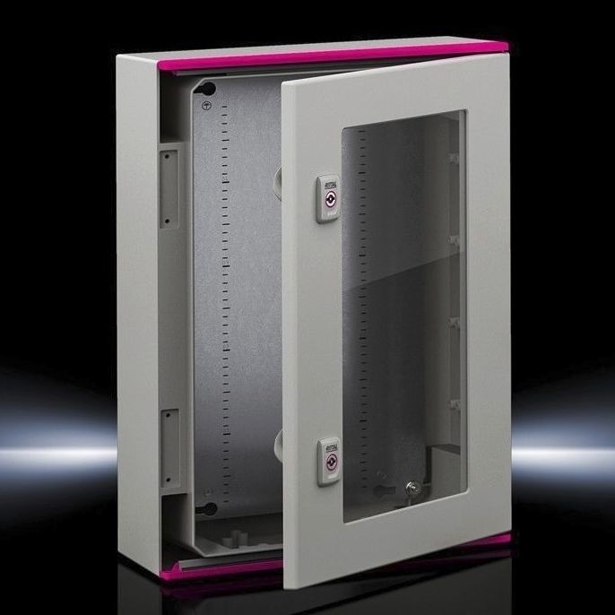 Enclosure with transparent door - AX - RITTAL - for DIN rail ...